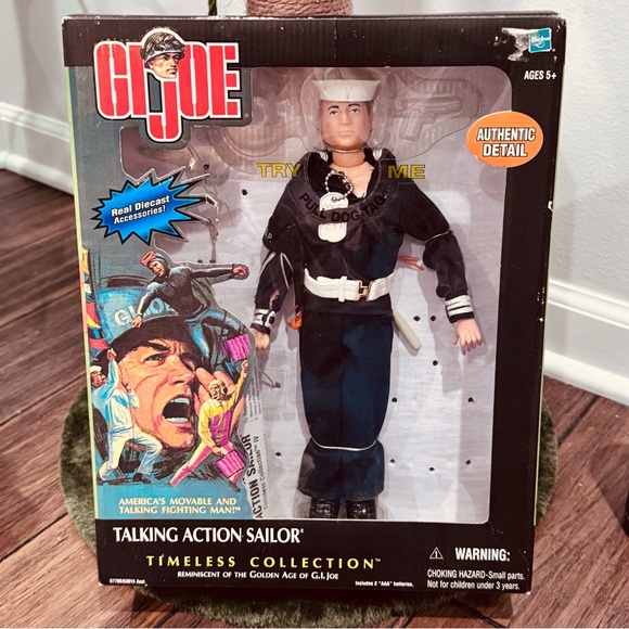 Hasbro | Toys | Hasbro Gl Joe Timeless Collection Talking Action Sailor ...